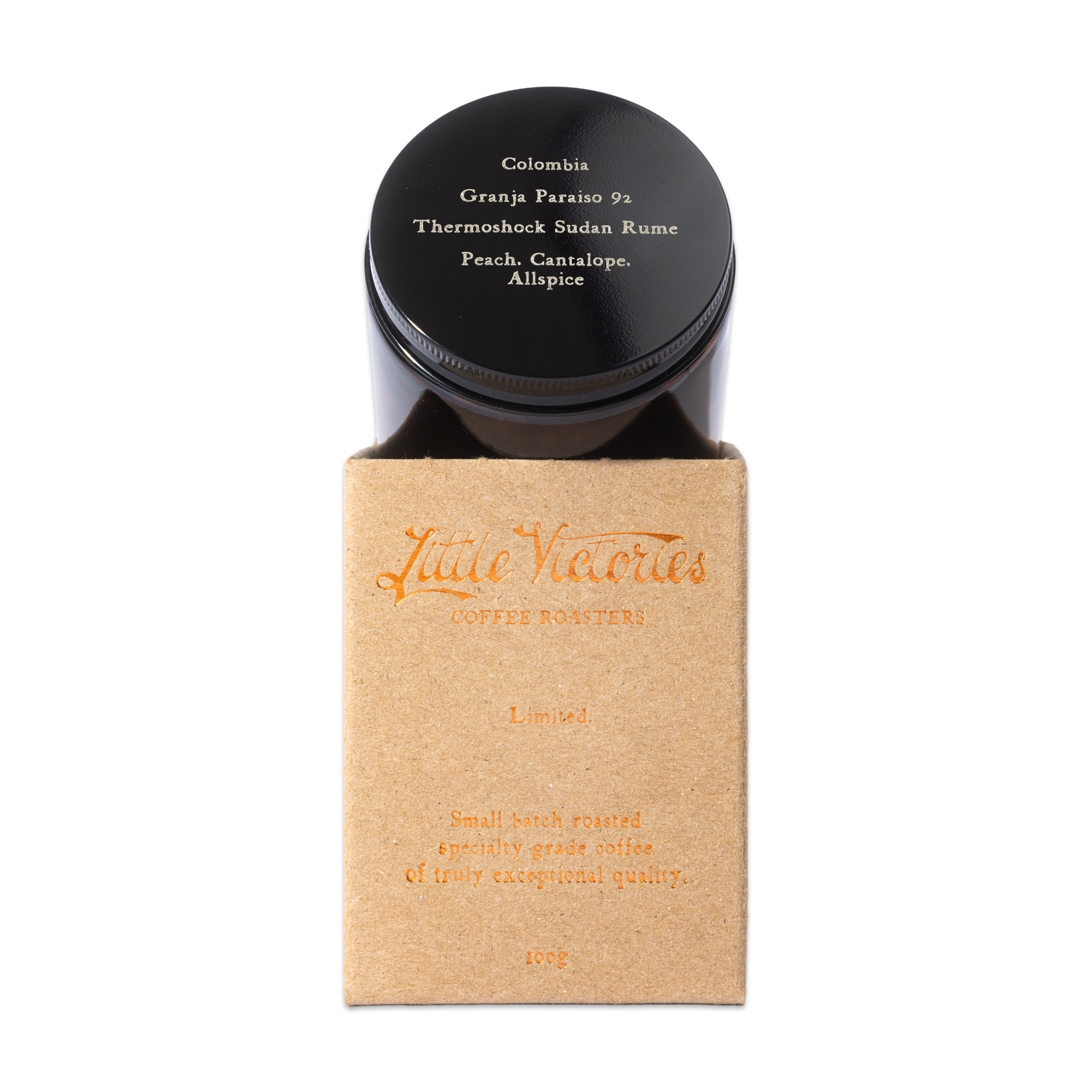 Colombia Granja Paraíso 92 - Sudan Rume (100g Jar) – Little Victories ...